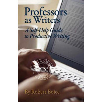 预售 英文预定 Professors as Writers