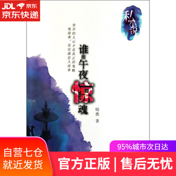 【正版图书】谁在午夜惊魂 暗夜 文汇出版社