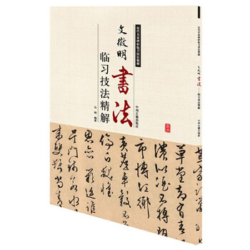 文征明书法临习技法精解 历代名家毛笔书法碑帖字帖基础指导入门技法教程书籍 中州古籍出版社