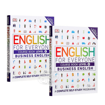 DK人人学英语 商务英语 ①&②课本套装 英文原版 DK-English for Everyone