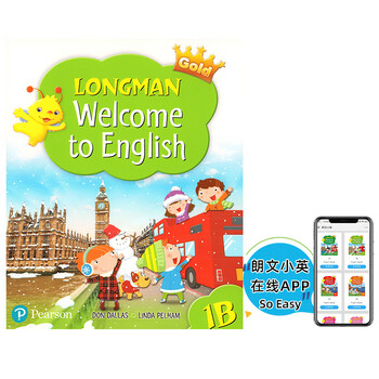 香港朗文Longman welcome English Gold 1B 课本 小学教材