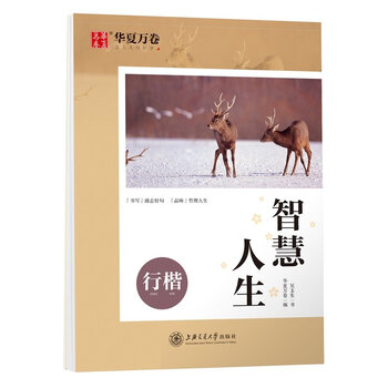 吴玉生行楷字帖名家散文唐诗宋词大学生硬笔行楷速成临摹练字 吴 智慧人生行楷