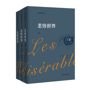 悲惨世界(全三册)( 郑克鲁译文集) [法]维克多？雨果