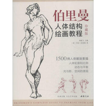 伯里曼人体结构绘画教程 珍藏版