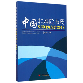 中国非寿险市场发展研究报告(2013)