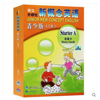 朗文 新概念英语青少版故事卡 入门级A 朗文外语教学与研究出版社 少儿英语培训教材 儿童英语 英语