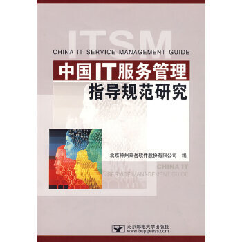 中国IT服务管理指导规范研究【正版图书】