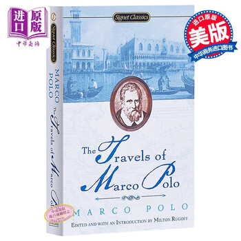 英文原版经典名著travels of marco polo马可波罗游记 Signet