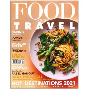 【单期可选】英国美食与旅游杂志 Food and Travel 2020/2021年旅行特刊 2021年5/6月合刊