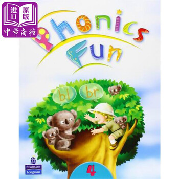 香港朗文少儿英语自然拼读 longman Phonics Fun 4 级别学生书