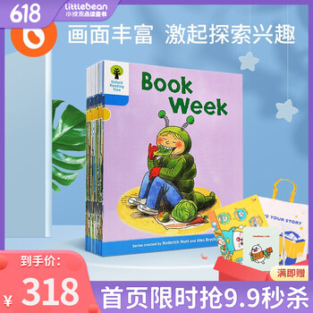 小彼恩点读童书牛津阅读树学校园版拓展阅读Level3阶级英文原版科学分级阅读体系绘本教材24册提升读写能力毛毛虫笔点读书 点读版-牛津树学校版拓展阅读3阶24册