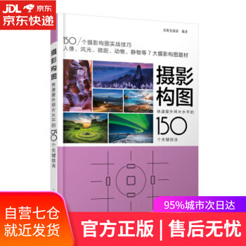 【正版图书】摄影构图 快速提升照片水平的150个关键技法 北极光摄影 人民邮电出版社