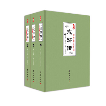 中国古典四大名著丛书：水浒传（套装共3册）