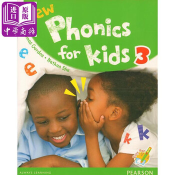 朗文亲子幼儿自然拼读课程New Phonics for Kids 学生书第3级