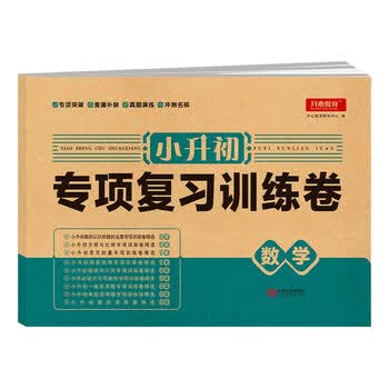 2022新版小升初专项复习训练卷数学 小学毕业总复习试卷小升初习题集模拟考试卷