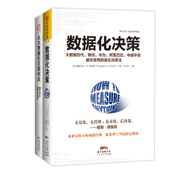 大数据实战指南：数据化决策（精装）+从大数据到巨额利润（套装共2册）