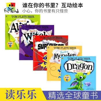 Who's in Your Book? 谁在你的里？互动绘本  3-6岁亲子读物 英文原版进口 谁在你的书里？5册套装