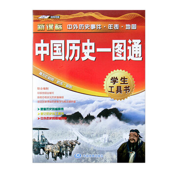 中国历史一图通 学生专用速查历史复习辅导资料检索表工具书 中外历史时间轴对照表