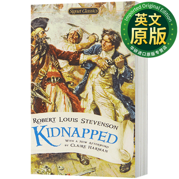 诱拐 英文原版 Kidnapped 绑架 金银岛作者