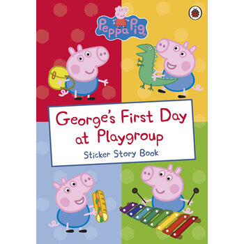 小猪佩奇 粉红猪小妹：乔治第一天去托儿所/George's First Day at Playgroup 进口故事书