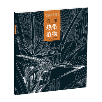 梁维.热带植物-唯美线描精选