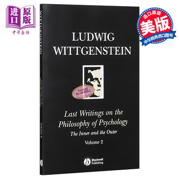 Last Writings On The Philosophy Of Psychology Ludw