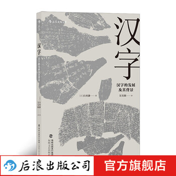 汉字 汉字的发展及其背景 日本汉学家白川静代表之作 海外中国研究中国文化科普书籍  后浪