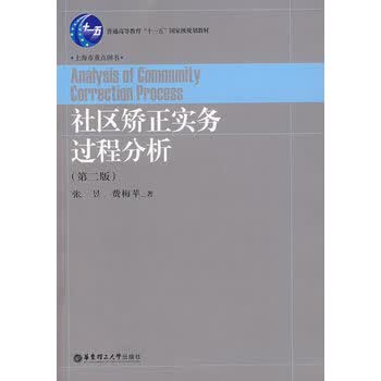 社区矫正实务过程分析（第2版） 张昱、费梅萍