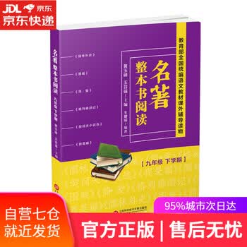 【正版图书】名著整本书阅读  九年级下学期