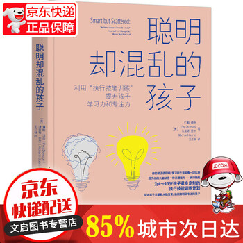 聪明却混乱的孩子 利用 执行技能训练提升孩子学习力和专注力 4-13岁孩子执行技能训练计划 促进关