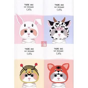 猫主子 空白笔记本 绿卡良品猫主子笔记本系列 赠品专用 随机2本