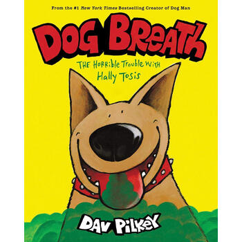 学乐 狗的呼吸  全彩漫画 幽默搞笑趣味 英文原版 进口绘本  Dog Breath 4-7岁 