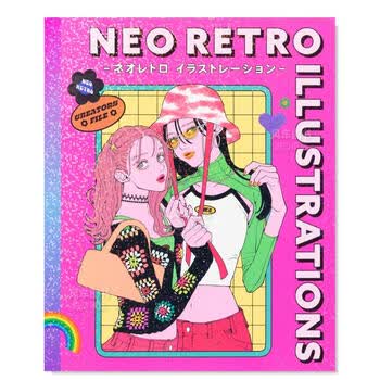 【】新复古插画：怀旧与创新 （国际版）Neo Retro Illustrations日文原版图书书籍插画集