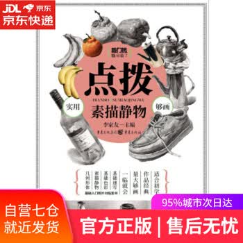 【正版图书】敲门砖之点拨：素描静物 李家友 著 重庆出版社