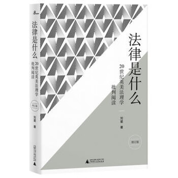 新民说法律是什么:20世纪英美法理学批判阅读  刘星  广西师范大学出版社区域包邮