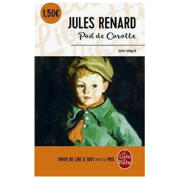 预售 【法国法文版】胡萝卜须 法文原版 Poil de carotte Jules Renar