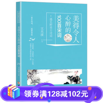 正版 遇见醉美古诗词一美得令人心醉的100首宋词 唐诗宋词全集鉴赏辞典全册古诗词大全集歌