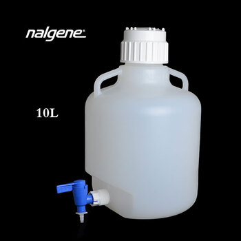 Nalgene塑料桶PP龙头瓶下口瓶10L20L蒸馏水储液桶高温纯水桶 PP放水桶 10L(8319-0020)【图片 价格 品牌 报价】-京东