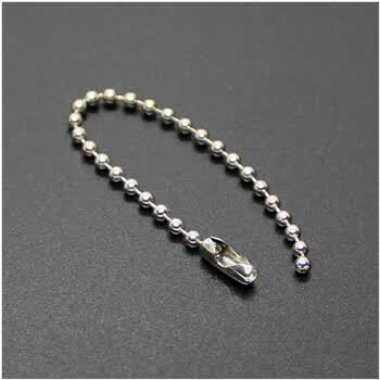 姓名牌10个挂牌带夹子学生晾衣服吊牌标签名字数字号码牌钥匙圈定制 珠链30条 长10厘米