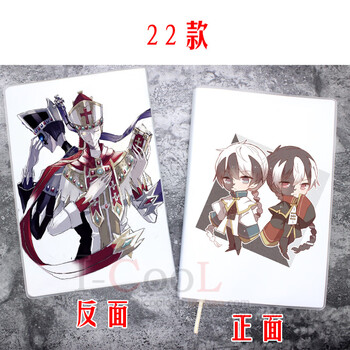 辉航睿盛 第五人格周边笔记本子记事薄动漫游戏学生创意文具定制宿伞之魂 22款 大本16开-130张