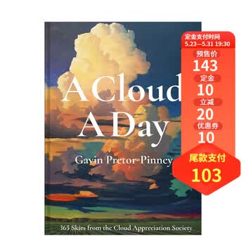 一天一朵云A Cloud A Day 云彩欣赏协会的365天云朵观察摄影集 英文原版精装进口