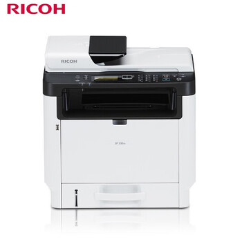 理光（Ricoh）SP330DN/330SN/330SFN黑白激光打印机 可选打印复印扫描传真一体机 SP330SN（打印 复印 扫描 双面 ...