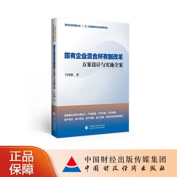 国有企业混合所有制改革 方案设计与实施全案 王国强 著 中国财政经济出版社