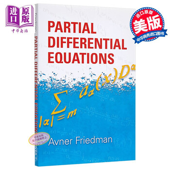 偏微分方程英文原版PartialDifferentialEquations 数学科普书籍