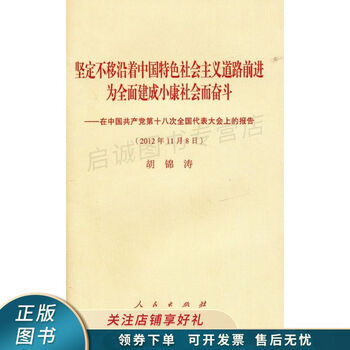 十八大报告平装网络专用版