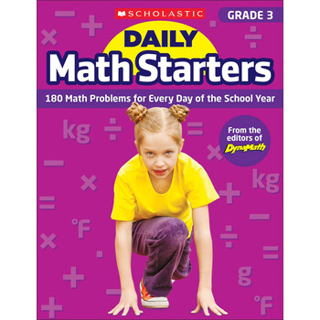 DAILY MATH STARTERS: GRADE 3 每日数学入门:三年级 英文原版