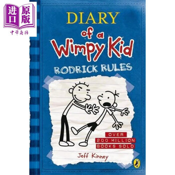 小屁孩日记2（英版，平装）Wimpy Kid#2插图童书桥梁章节书儿童文学 9~12岁 英文原版