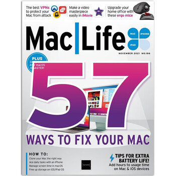 Mac Life 苹果生活电子科技杂志 2020/2021年单期可选 美国电子产品杂志 2021年11月刊