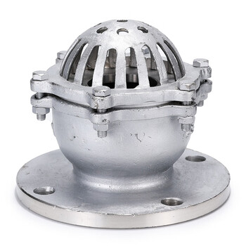 【挚凌1】挚凌 304不锈钢法兰底阀H42W16P自吸水泵莲蓬头单向止回阀门【行情 报价 价格 评测】-京东