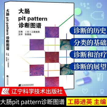 【新华正版】大肠pit pattern诊断图谱 工藤进英 辽宁科学技术出版社 大肠疾病诊断书籍 临床医学